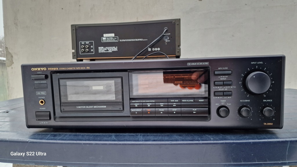 Magnetofon kasetowy Onkyo TA-2850 Integra czarny - 14989057024 - oficjalne archiwum Allegro