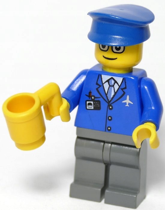 LEGO CITY PILOT SAMOLOTU - 12800118963 - oficjalne archiwum Allegro