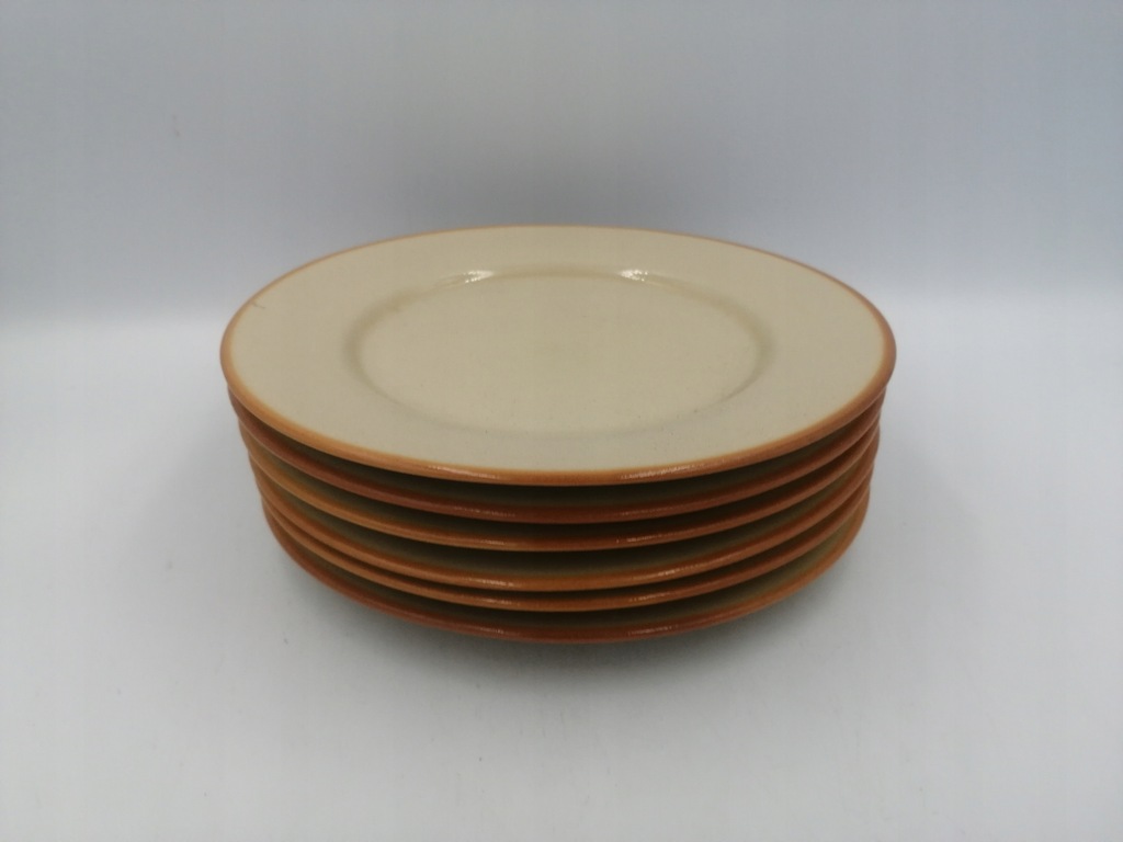 TALERZE TALERZYKI DESEROWE TUŁOWICE PRL 6 SZTUK - 12164772029 - oficjalne archiwum Allegro