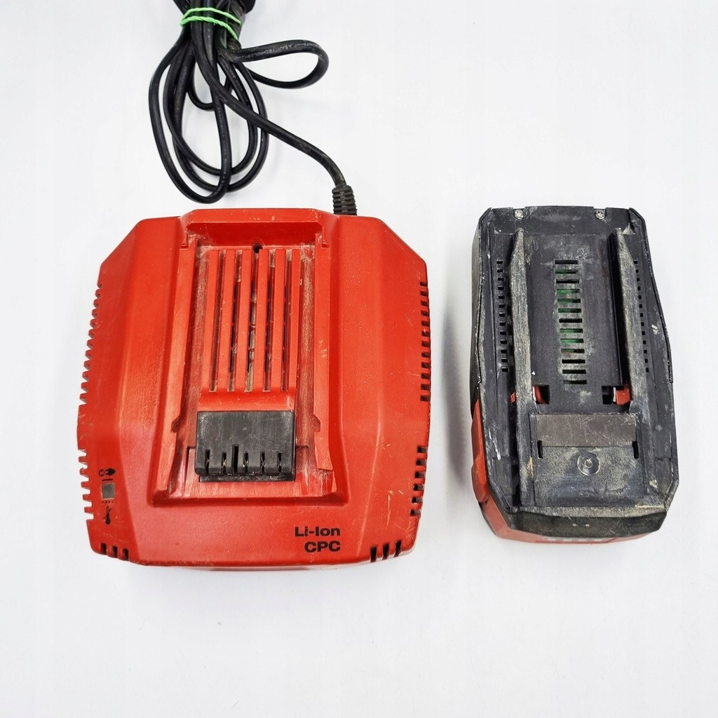 Hilti 36V ładowarka C4/36-350 + akumulator B36 - 12849875811 - oficjalne archiwum Allegro