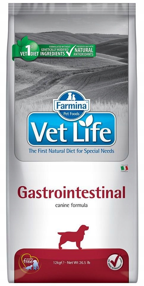 Farmina Vet Life GastroIntestinal 12 kg - 12550843436 - oficjalne ...