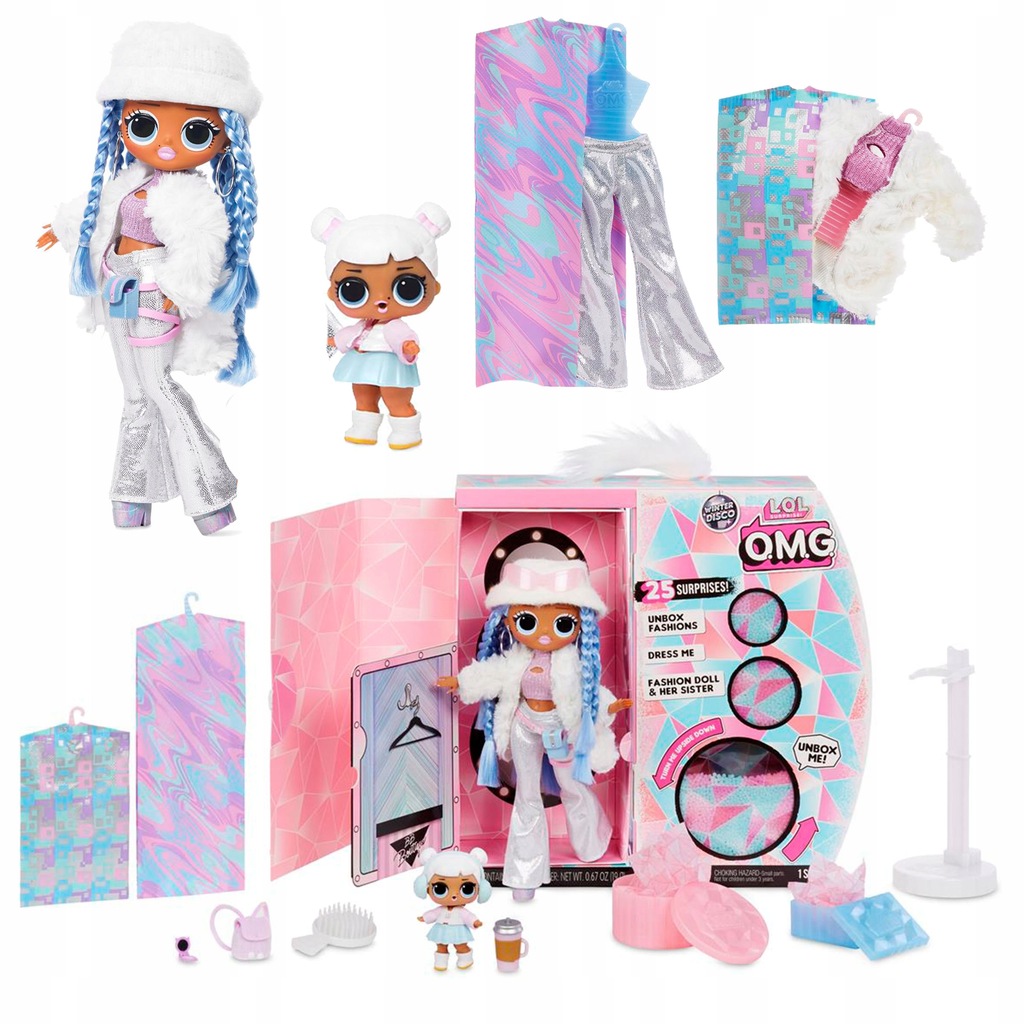 LOL OMG LALKA FASHION WINTER SNOWLICIOUS 561828 - 8627186453 ...