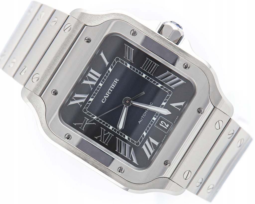 CARTIER SANTOS AUTOMATIC REF.4072 FULL SET 2021 - 13585138170 ...