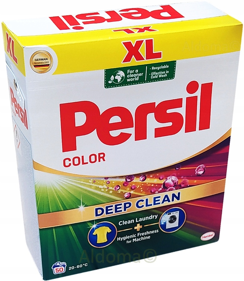 PERSIL COLOR XL proszek do prania 3kg 50 prań - 13281267038 - oficjalne ...