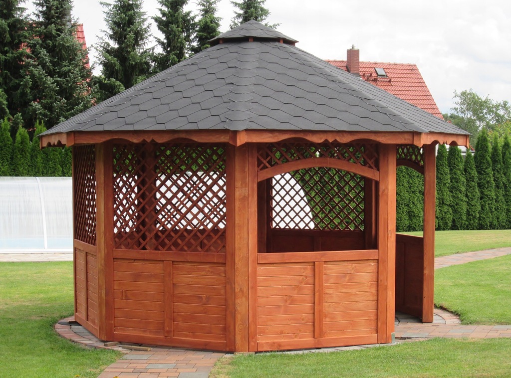 ALTANA OGRODOWA ALTANKA ALTANKI 4M OŚMIOKĄTNA - 7921197083 - oficjalne ...