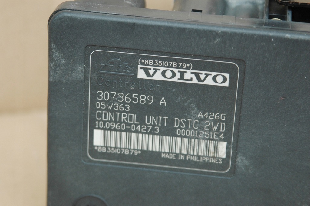 POMPA ABS DSTC VOLVO V50 S40 II C30 C70 30736589A - 12130322234 - oficjalne archiwum Allegro