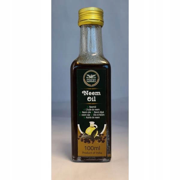 [IF] HEERA 100% NEEM OIL 100ML indyjski olejek - 10114669280 - oficjalne archiwum Allegro