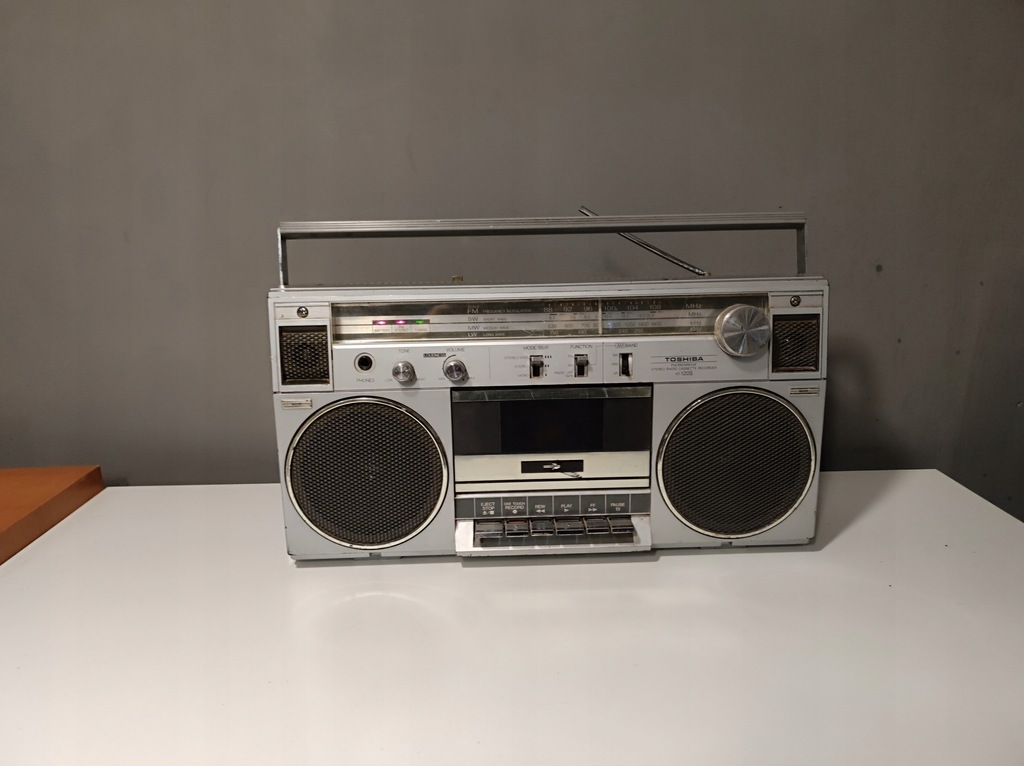 RADIOMAGNETOFON BOOMBOX =TOSHIBA RT-120S= GHETTO BLASTER VINTAGE lata 80-te - 14967737479 ...