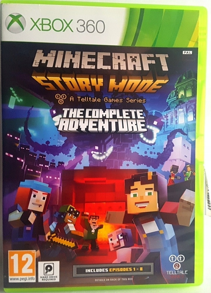 MINECRAFT STORY MODE THE COMPLETE ADVENTURE jNOWA - 12932137248 ...