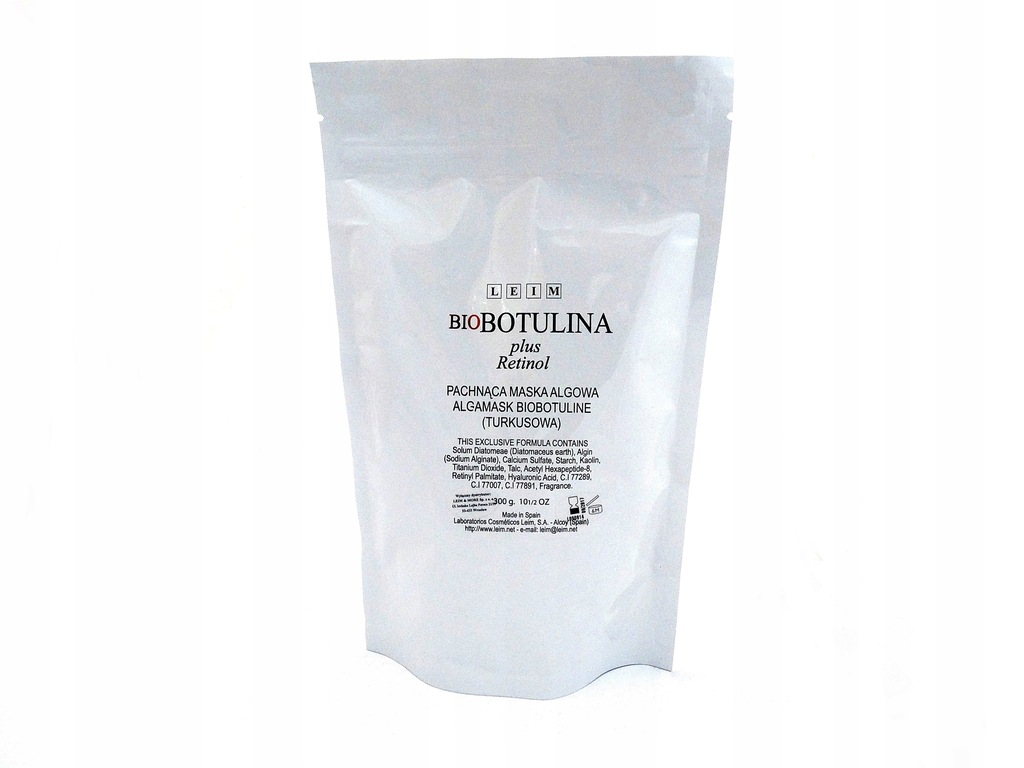 LEIM ALGOWA MASKA BIO-BOTULINA+RETINOL 300g - 8365666252 - oficjalne ...