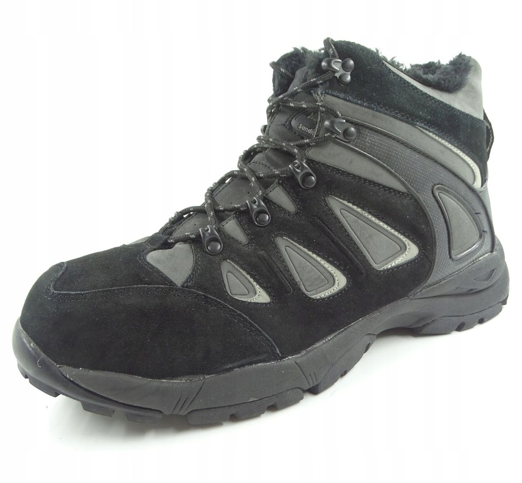 Sandic zimowe skórzane męskie buty r. 49 - 12757143457 - oficjalne ...