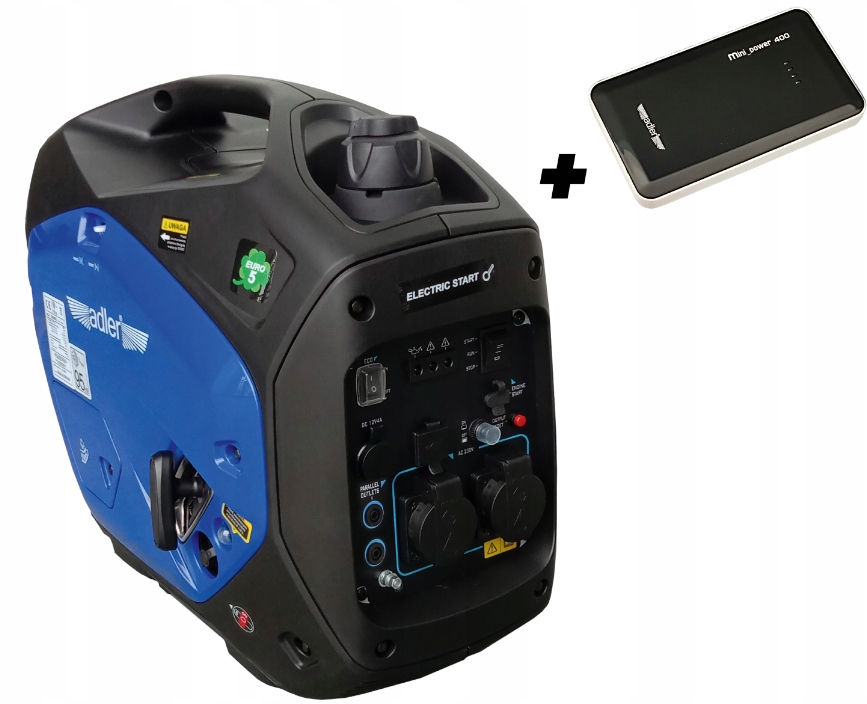AGREGAT PRĄDOTWÓRCZY GENERATOR WYCISZONY AD-2200S PLUS ROZRUSZNIK ADLER - 15345536224 ...