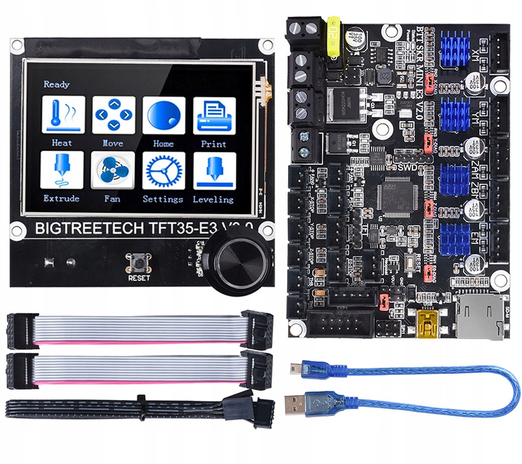 BIGTREETECH SKR Mini E3 V2.0 płyta sterowania do drukarki 3D ...