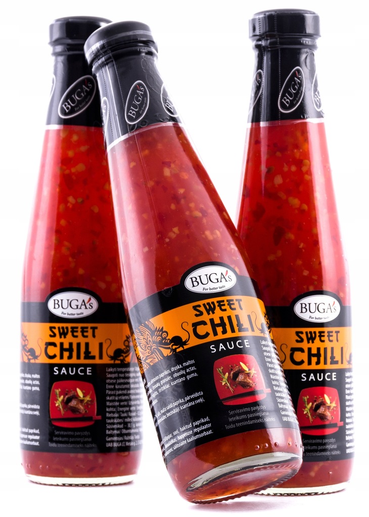 Sos sweet chilli BUGA NAJLEPSZY wielka butla 820 - 14295042799 ...
