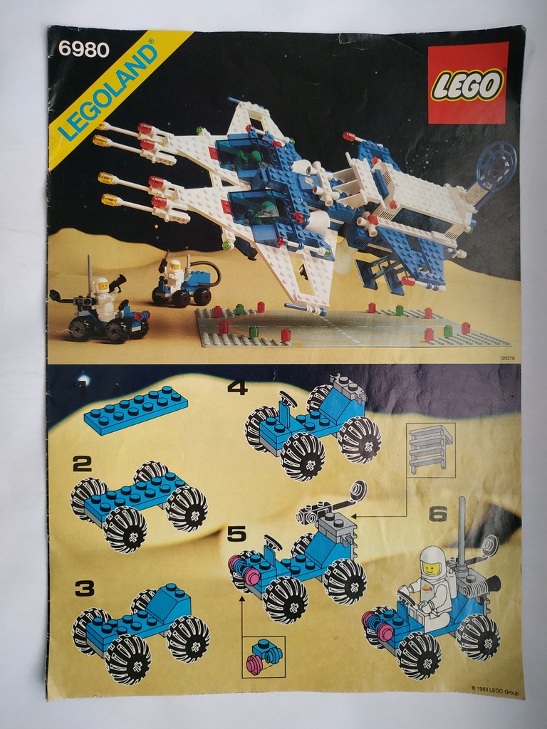 LEGO INSTRUKCJA Space Cosmic Cruiser 6890 - 8105732164 - oficjalne ...