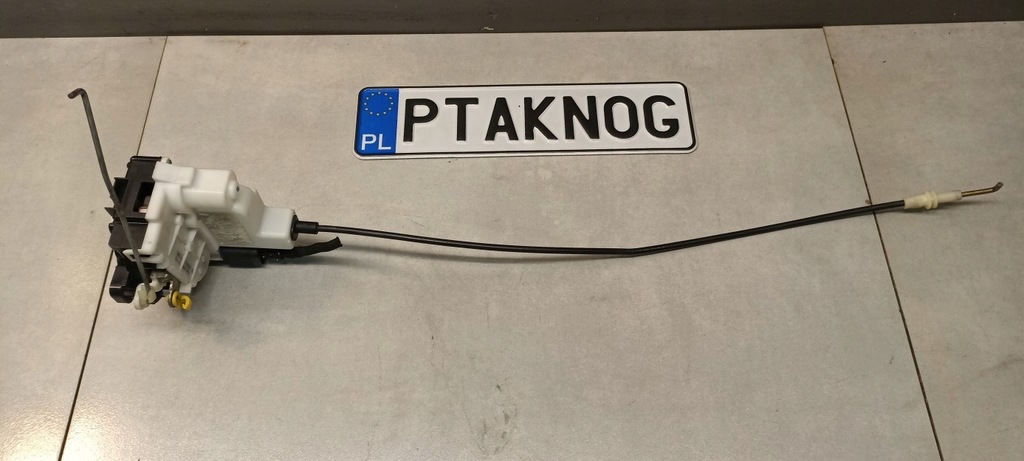 ZAMEK DRZWI LEWY PRZÓD FIAT PANDA II 4 PIN - 13425160083 - oficjalne archiwum Allegro