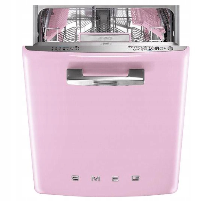 Zmywarka do zabudowy Smeg ST2FABR02 Różowa Retro - 10772567752 ...
