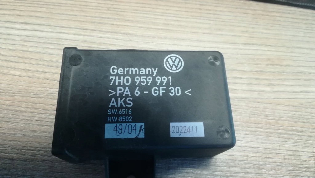 STEROWNIK MODUŁ DRZWI PRZESUWNYCH VW T5 7H0959991 - 8749526744 ...