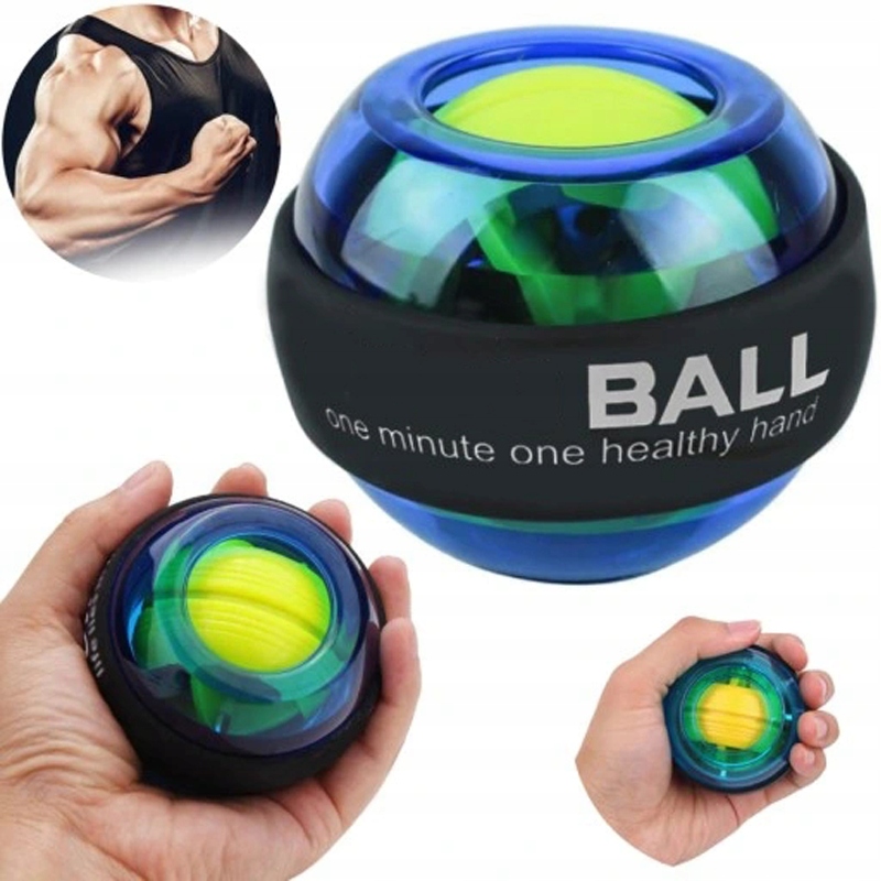 LED POWERBALL ĆWICZEŃ NADGARSTKA KULA ŻYROSKOPOWA - 12596903911 ...