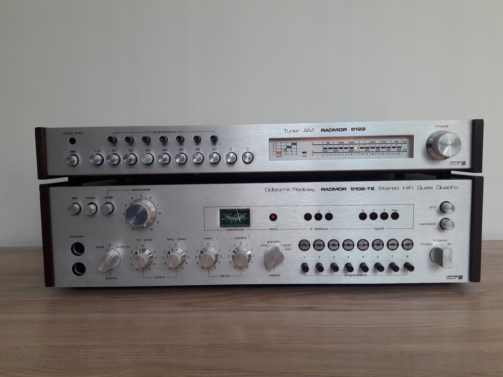 Zestaw Unitra Radmor 5102te radmor 5122 - 13789699921 - oficjalne ...