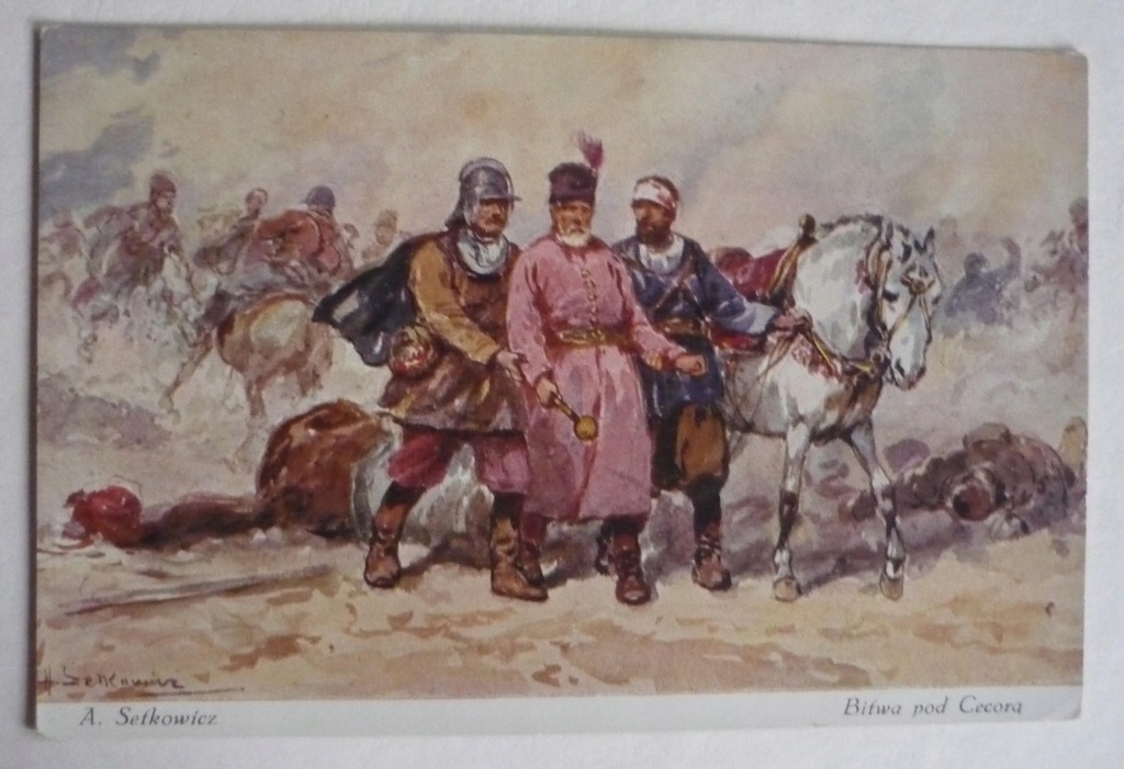 A. SETKOWICZ - Bitwa pod Cecorą - konie - 12502426949 - oficjalne ...