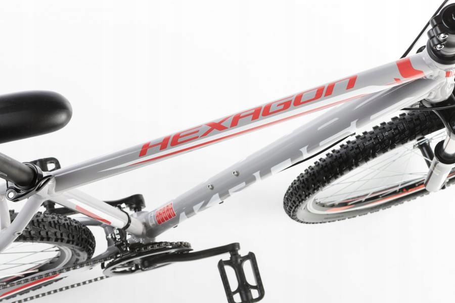Rower MTB KROSS HEXAGON X1 SILVER Koła 26 Rama 19M - 8124121821 ...
