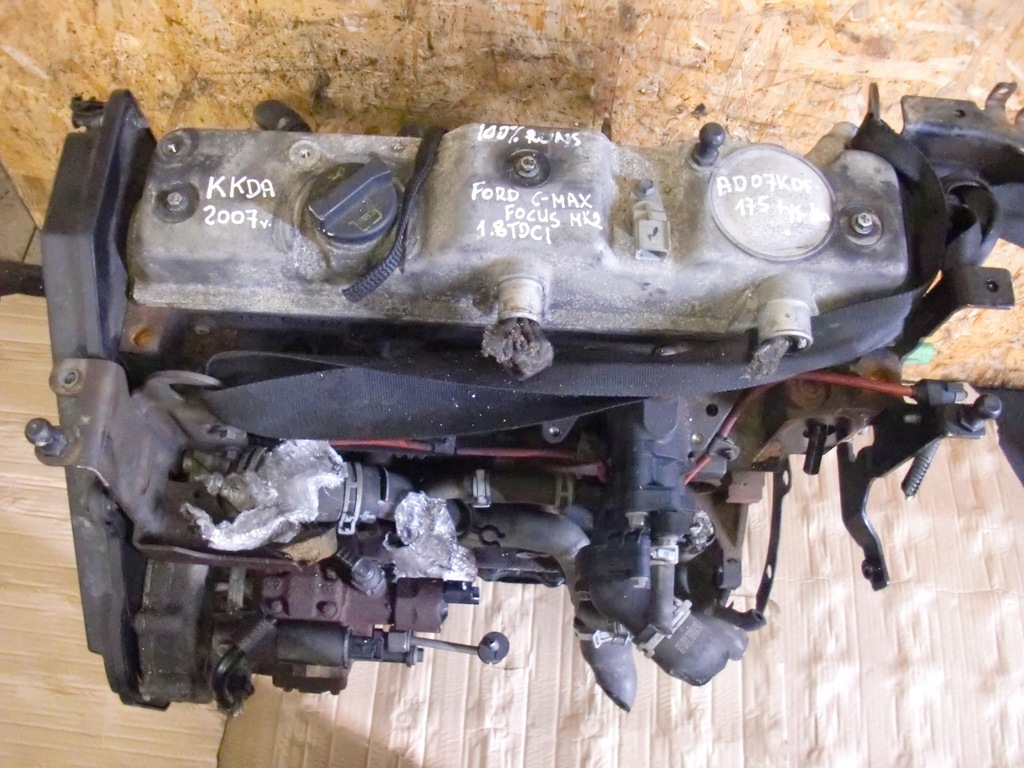 FORD FOCUS MK2 C-MAX 1.8TDCI 115KM KKDA SILNIK 175 TYS KM - 13892104301 - oficjalne archiwum Allegro