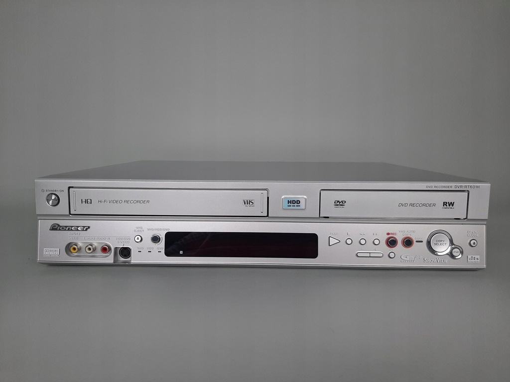 Magnetowid Combo DVD/VHS Pioneer DVR-RT601H - 14967980924 - oficjalne archiwum Allegro
