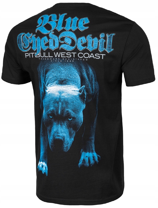 Koszulka Pit bull Blue Eyed Devil 21 PitBull M - 11168592095 ...