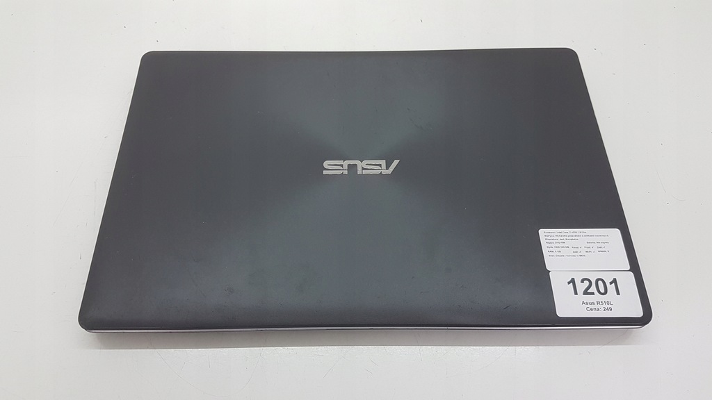 Laptop Asus R510L (1201) - 14654516458 - oficjalne archiwum Allegro