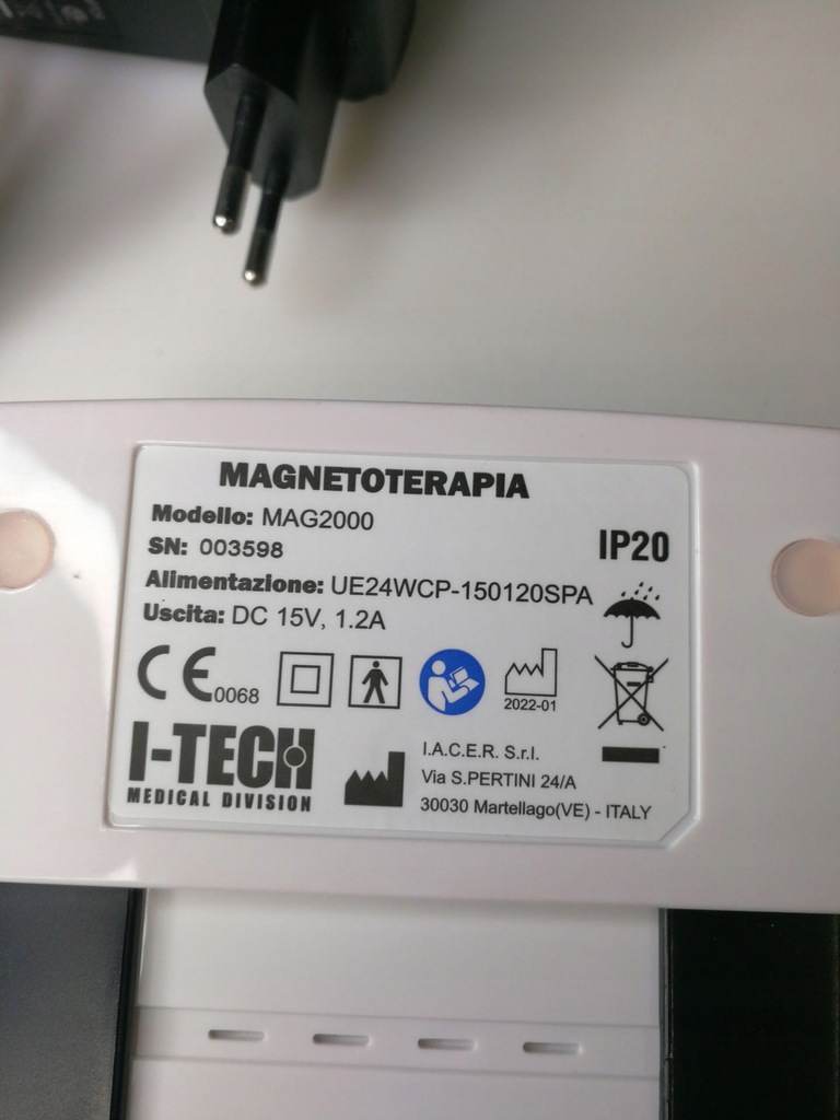 Aparat do magnetoterapii MAG 2000 3B55 przenośny - 13534588248 ...