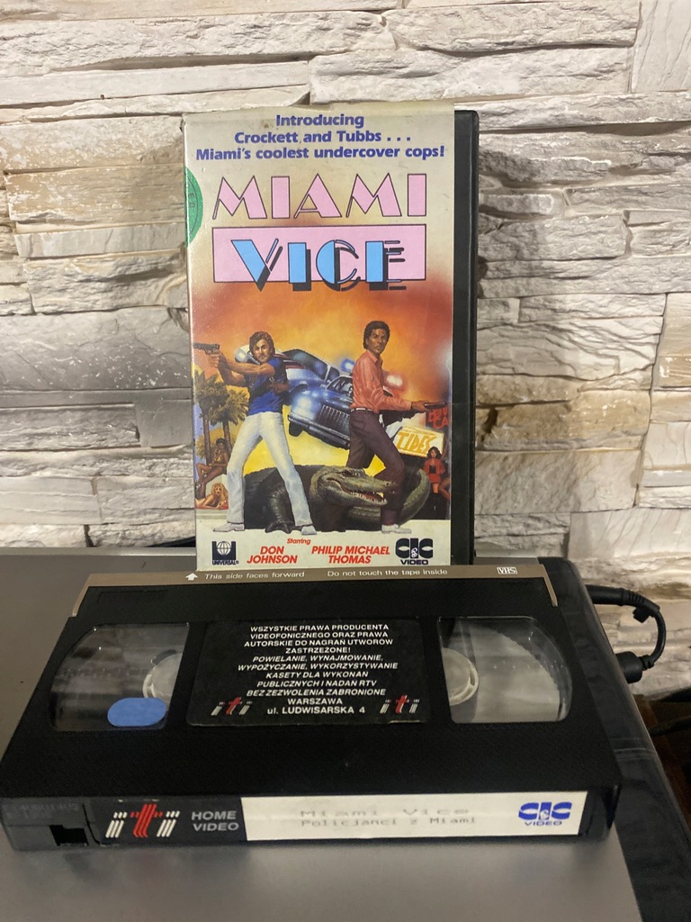 Miami Vice VHS Ultra Unikat Don Johnson - 14600664359 - oficjalne ...