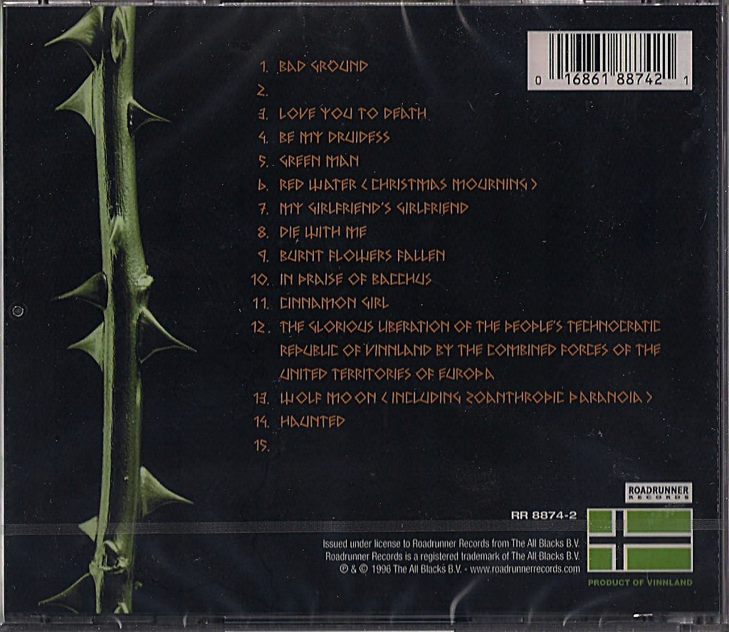 TYPE O NEGATIVE OCTOBER RUST CD - 8984007645 - oficjalne archiwum Allegro