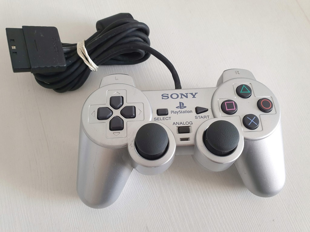 ORYGINALNY DUALSHOCK PS2 PAD PLAYSTATION 2 SONY - 12168146975 ...