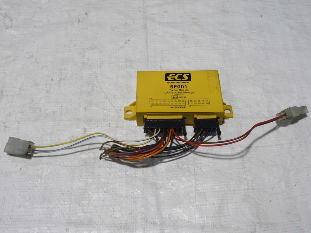 STEROWNIK MODUŁ HAKA HOLOWNICZEGO VW PASSAT B6 3C0 2005-2007 ECS 5F001 - 16709995281 - oficjalne ...