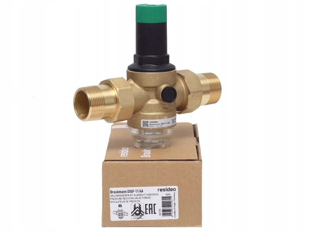 Regulator ciśnienia D06F 5/4 Braukmann reduktor - 12696961283 ...