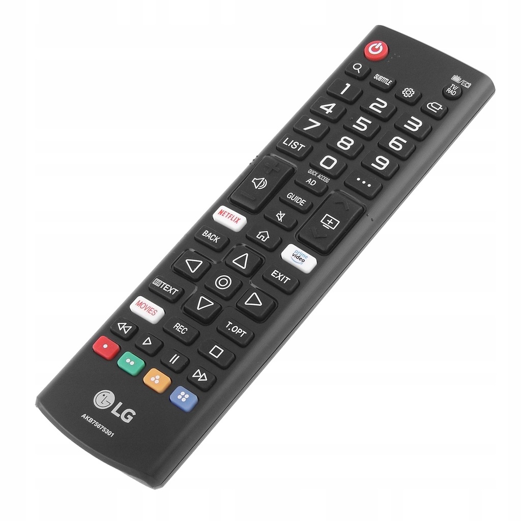 PILOT TV LG SMART NETFLIX 43UJ635V / ORYGINAŁ - 12391415155 - oficjalne ...