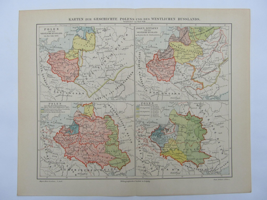 POLSKA KRESY WSCHODNIE mapy historyczne 1897 r. - 12604817725 - oficjalne archiwum Allegro