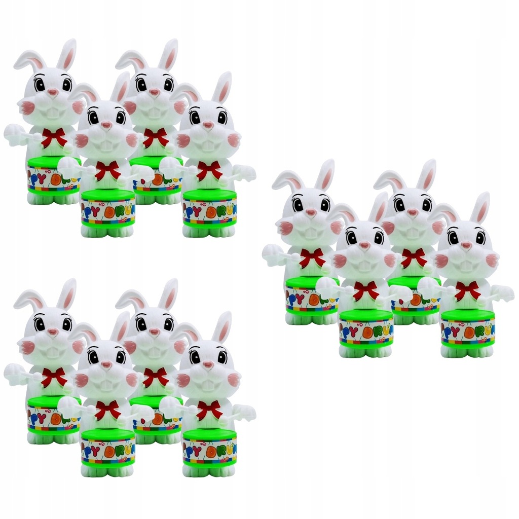 Drumming Bunny Toys Rabbits Wind-up Toy 12 Pcs - 13458884885 ...