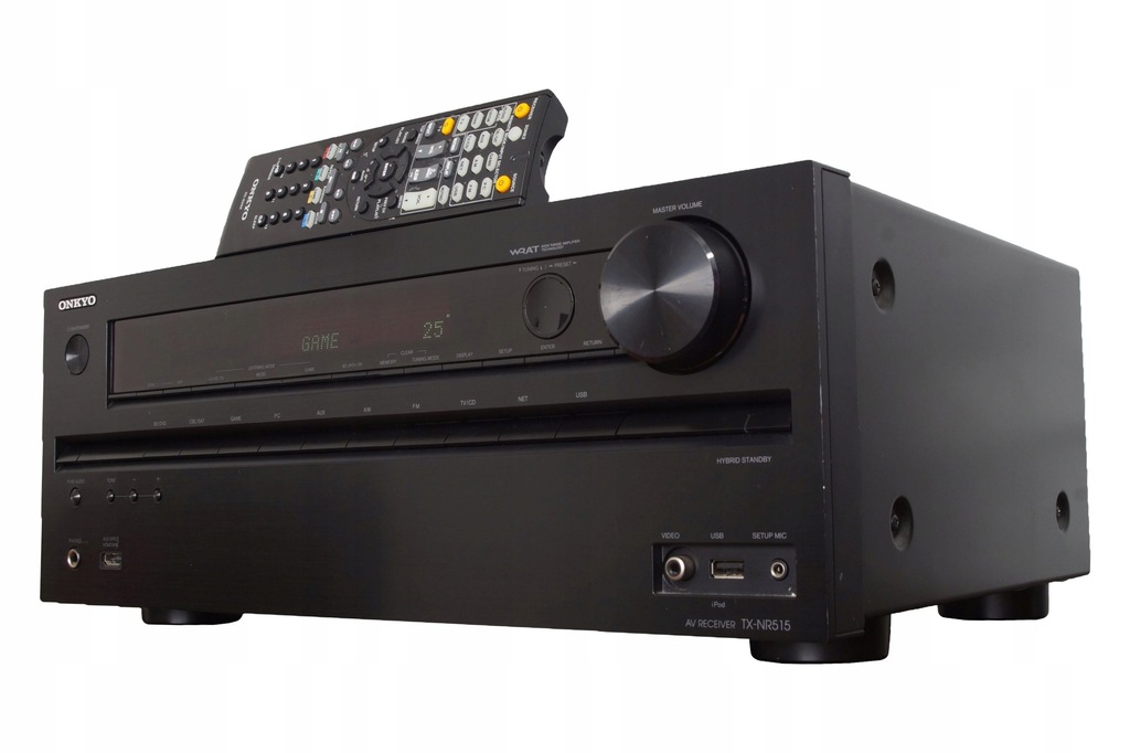 Amplituner sieciowy 7.2 Onkyo TX-NR515 z HDMI USB - 8784385615 - oficjalne archiwum Allegro