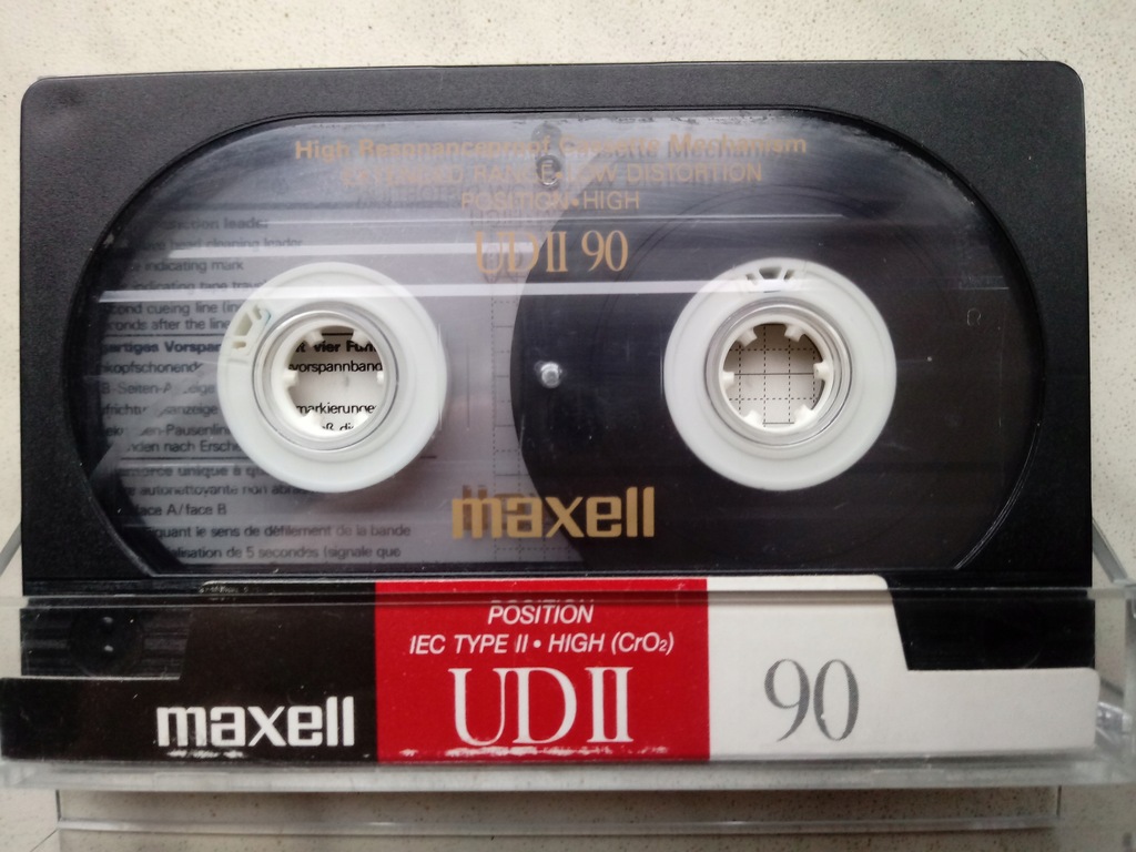 MAXELL UD II 90 , JAPAN - 13060527297 - oficjalne archiwum Allegro