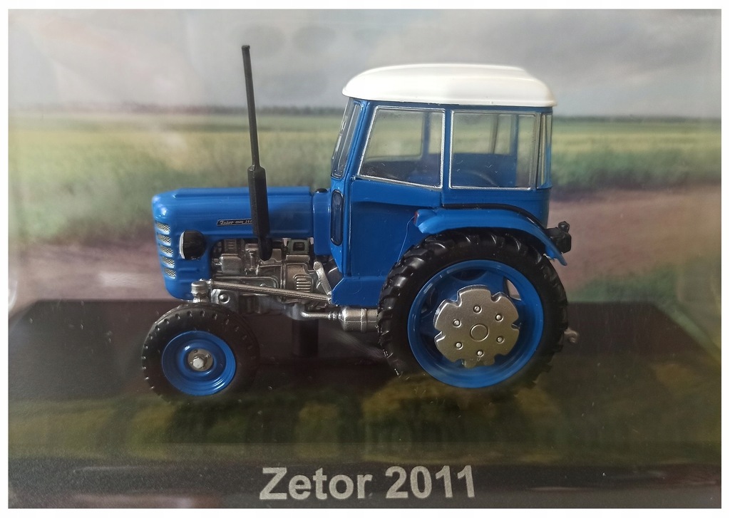HACHETTE ZETOR 2011 Kultowe traktory skala 1:43 model kolekcjonerski ...