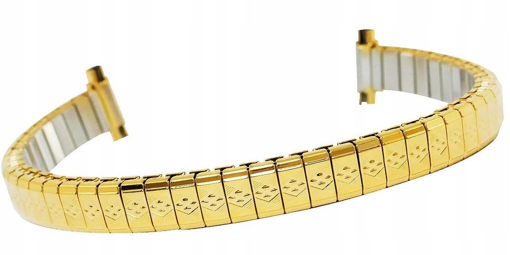 Bransoleta rozciągana Złota HQ 8 do 12 mm 115G-8/1 - 12305578762 - oficjalne archiwum Allegro