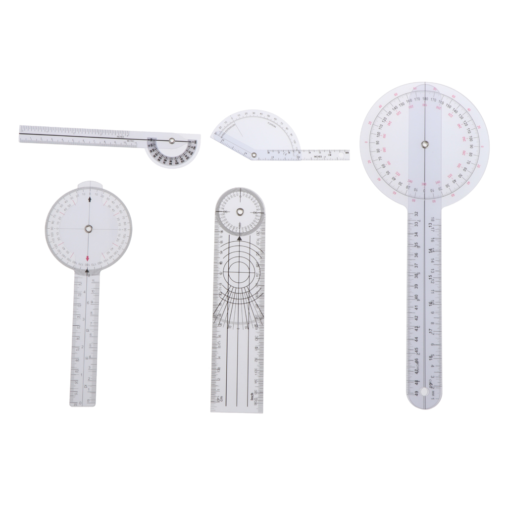 Spinal Finger Goniometer Protractor Multi Ruler Angle Ruler Measuring ...