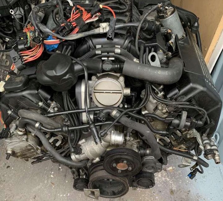 Silnik BMW n62b48 X5 355koni e70 148tys przebiegu - 16255185904 ...