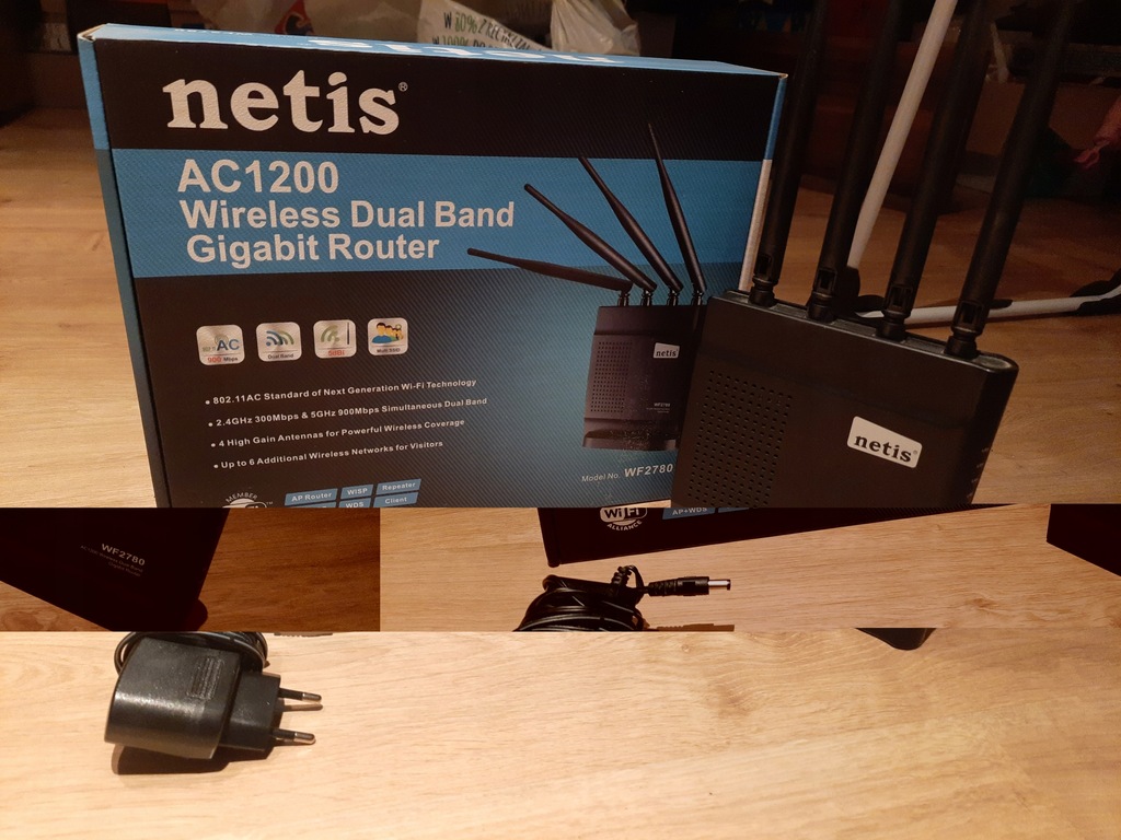 NETIS WF2780 AC1200 Wireless Dual Band - 11553126960 - oficjalne ...