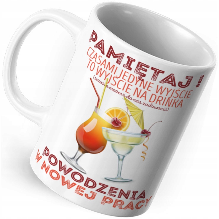 Koleżanki Odejście z pracy Śmieszny Kubek Prezent - 11911615431 - oficjalne archiwum Allegro