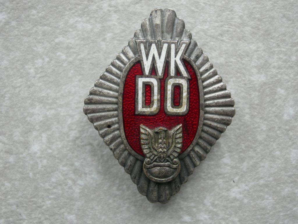 ODZNAKA WOJSKOWA WKDO PRL. - 13176457036 - oficjalne archiwum Allegro