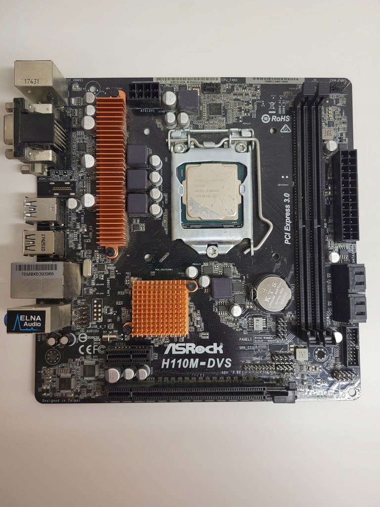 Płyta główna ASRock H110M DVS R3.0 - 12912445084 - oficjalne archiwum Allegro