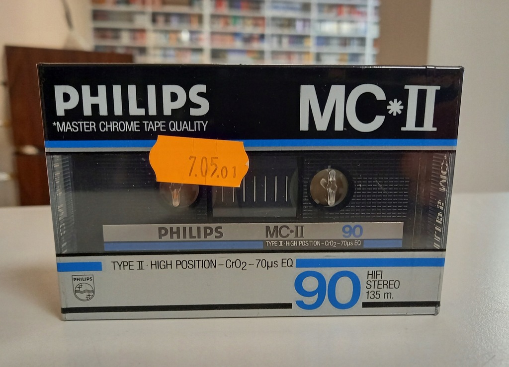 PHILIPS MC II 90 kaseta magnetofonowa - 11306587094 - oficjalne ...